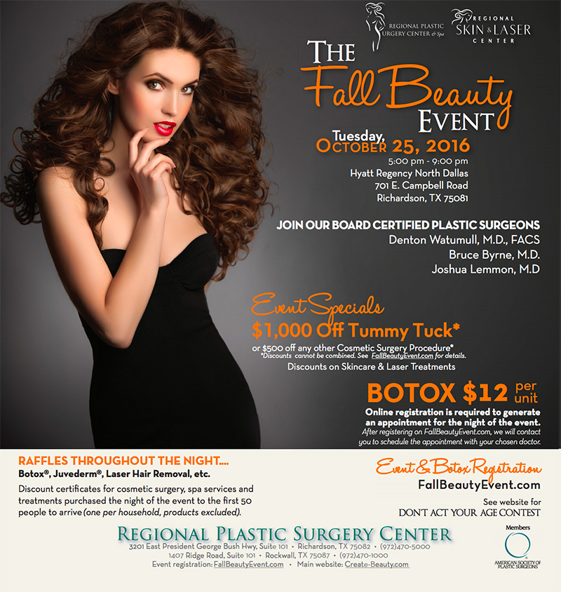 Celebrate Our Fall Beauty Event With Us!
